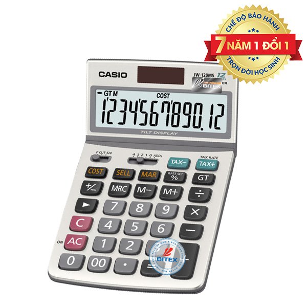Máy tính casio JW-120MS (Cái)